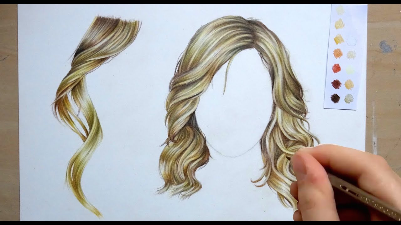 Colored Pencil Hair Drawing A Step By Step Guide For Beginners