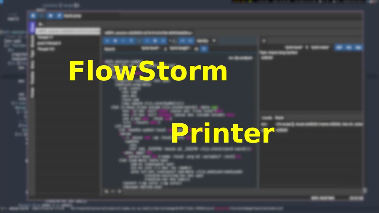 Flowstorm Printer Demo Youtube