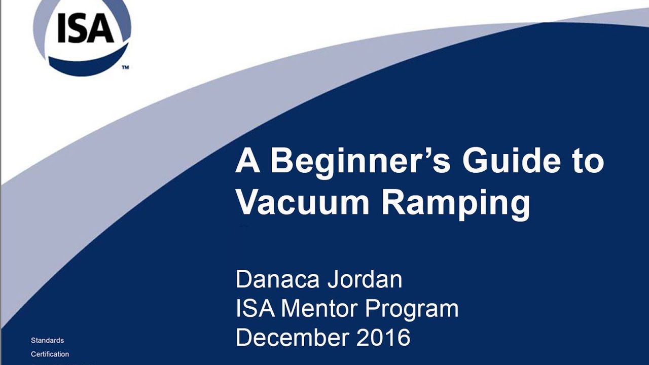 The Basics Of Vacuum Control Isa Mentor Program Youtube