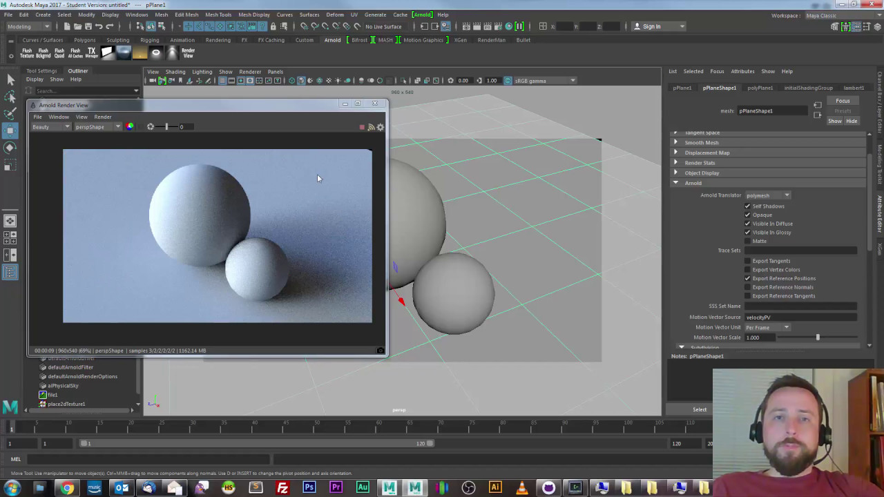 Arnold For Maya Basics Youtube