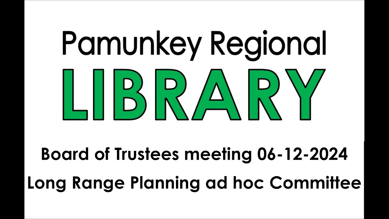 Board Of Trustees Meeting 06 12 2024 Audio Only Youtube