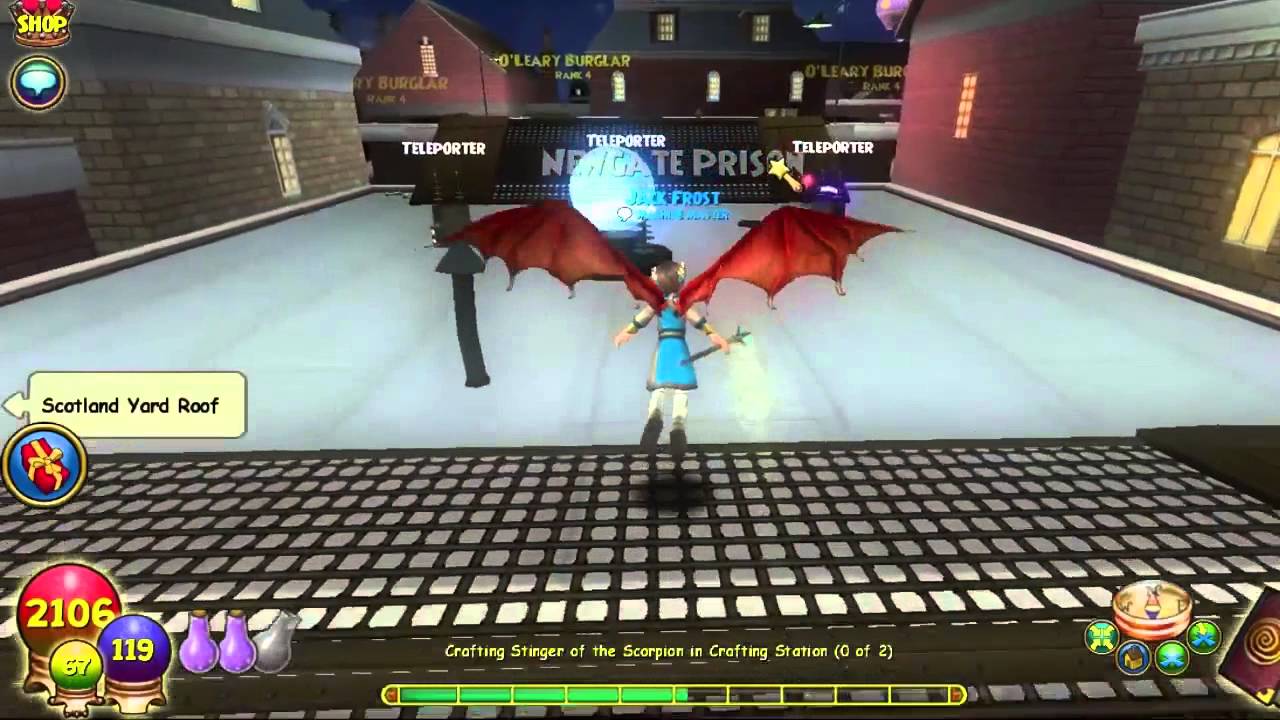 Wizard101 Marleybone Crafting Quest Youtube