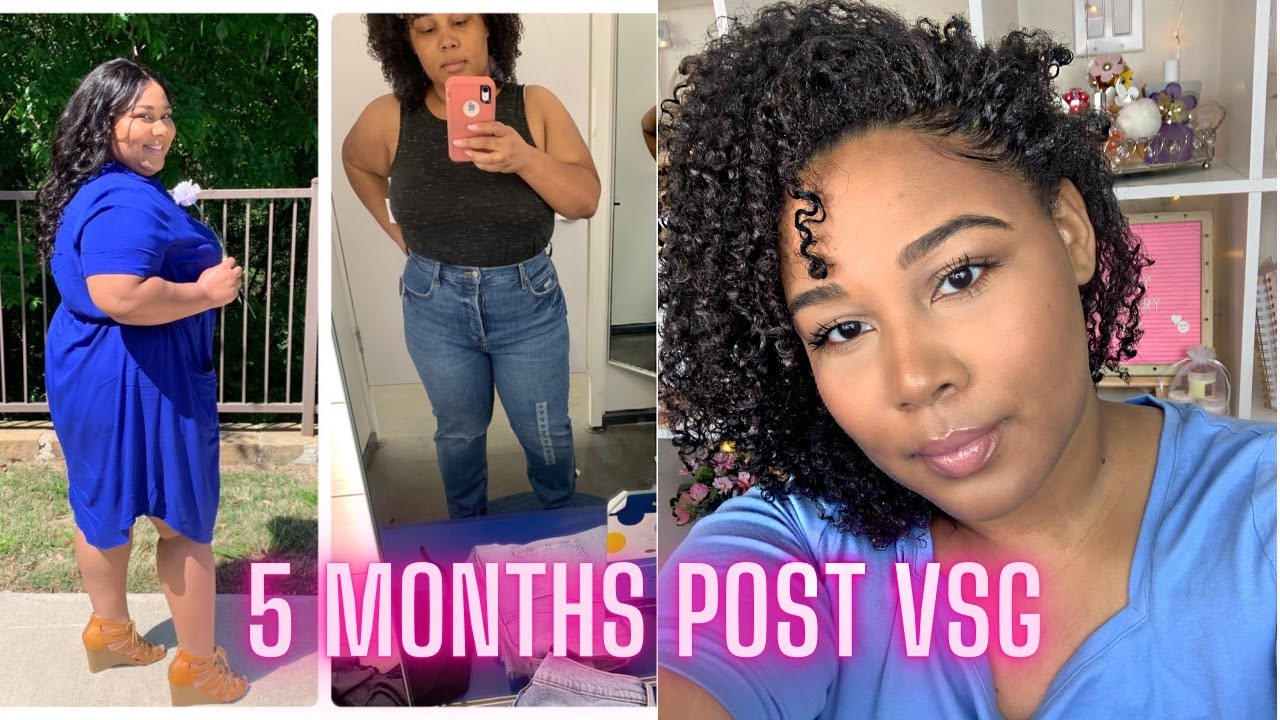 My 5 Month Post Op Vsg Update Loose Skin Exercise Month 1 5