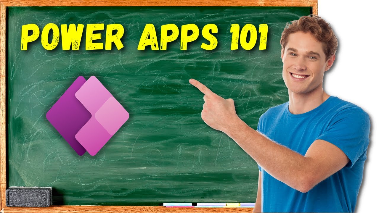 Power Apps Training Template Beginner Tutorial Youtube