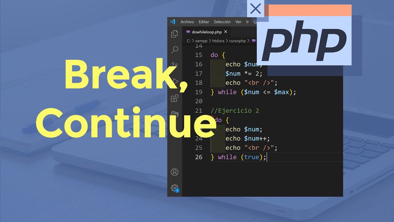 рџ Php Break Continue Php Video Tutorial Video Popular Youtube