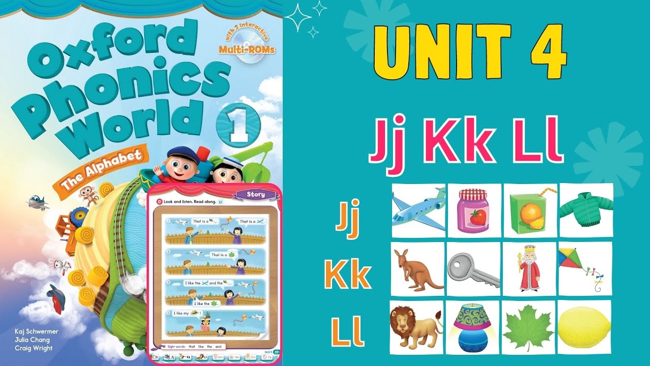 S English Unit 4 Letter Jj Kk Ll Oxford Phonics World 1 Youtube