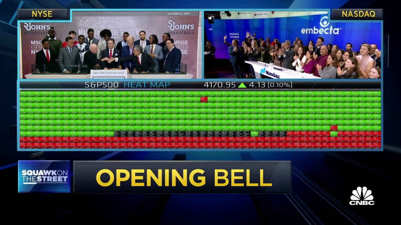 Opening Bell October 31 2023 Youtube