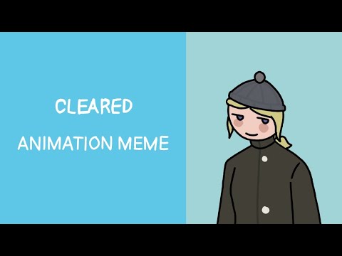 Cleared Animation Meme Tweening Practice Youtube