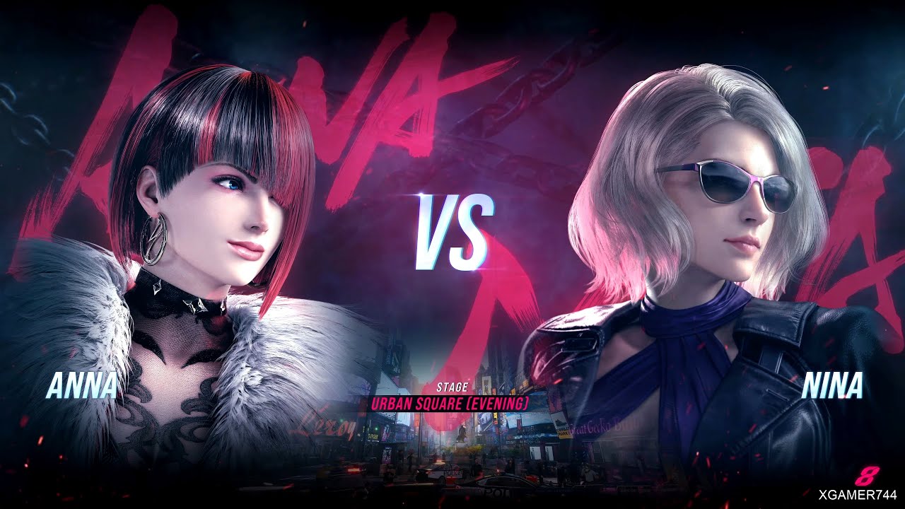 Tekken 8 Anna Vs Nina Ultra Hard Youtube