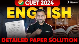 Cuet 2024 English Detailed Paper Solution Cuet Exam Analysis 2024 Cuet ...