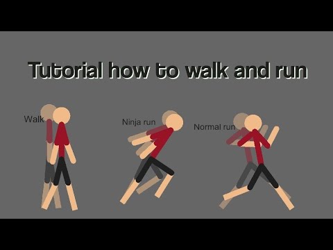 Tutorial How To Walk And How To Run On Sticknodes For Beginers Youtube