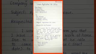 Leave Application For Exam To Office 0 05 Mp3 Mp4 Download Clip