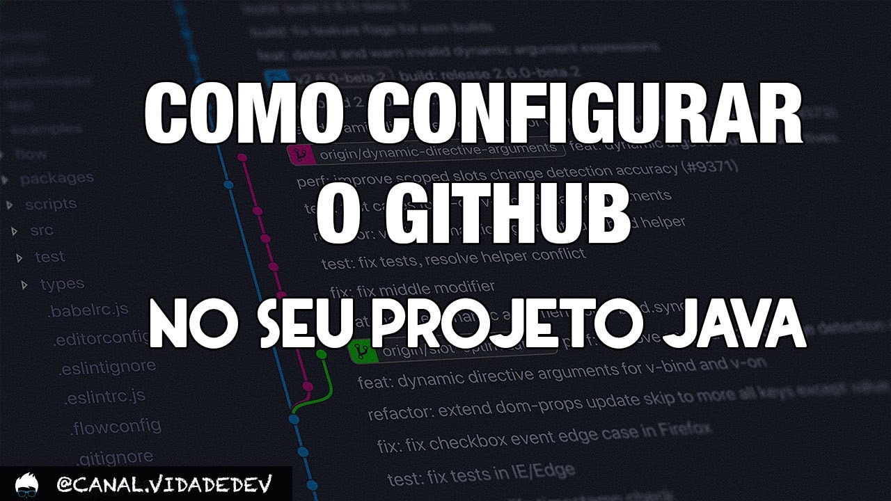 Como Configurar O Github No Seu Projeto Java Youtube
