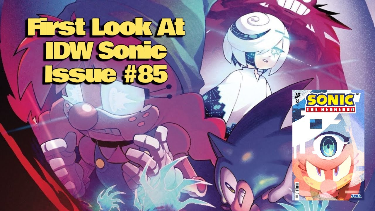 First Look At Idw Sonic Issue 85 Youtube