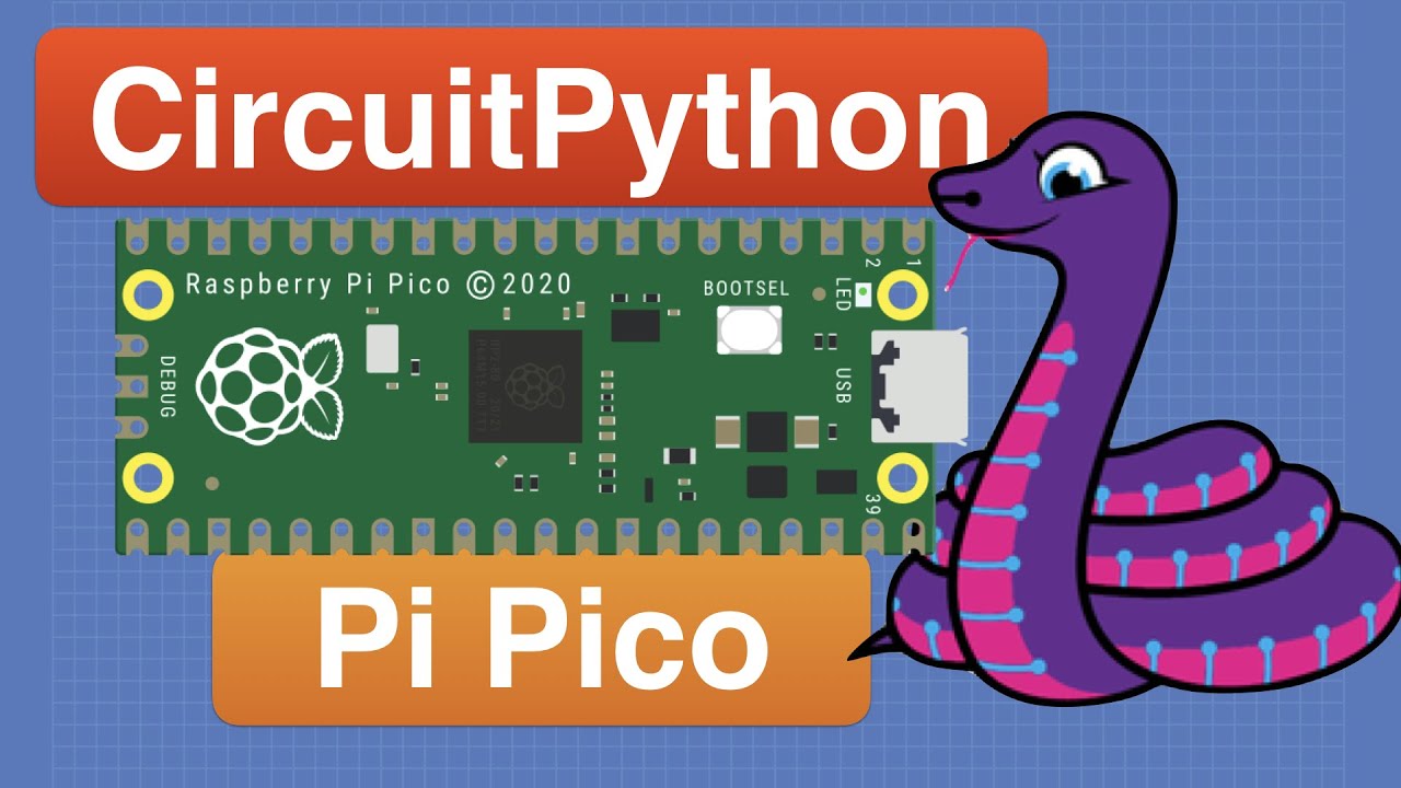 Circuitpython With Raspberry Pi Pico Getting Started Youtube