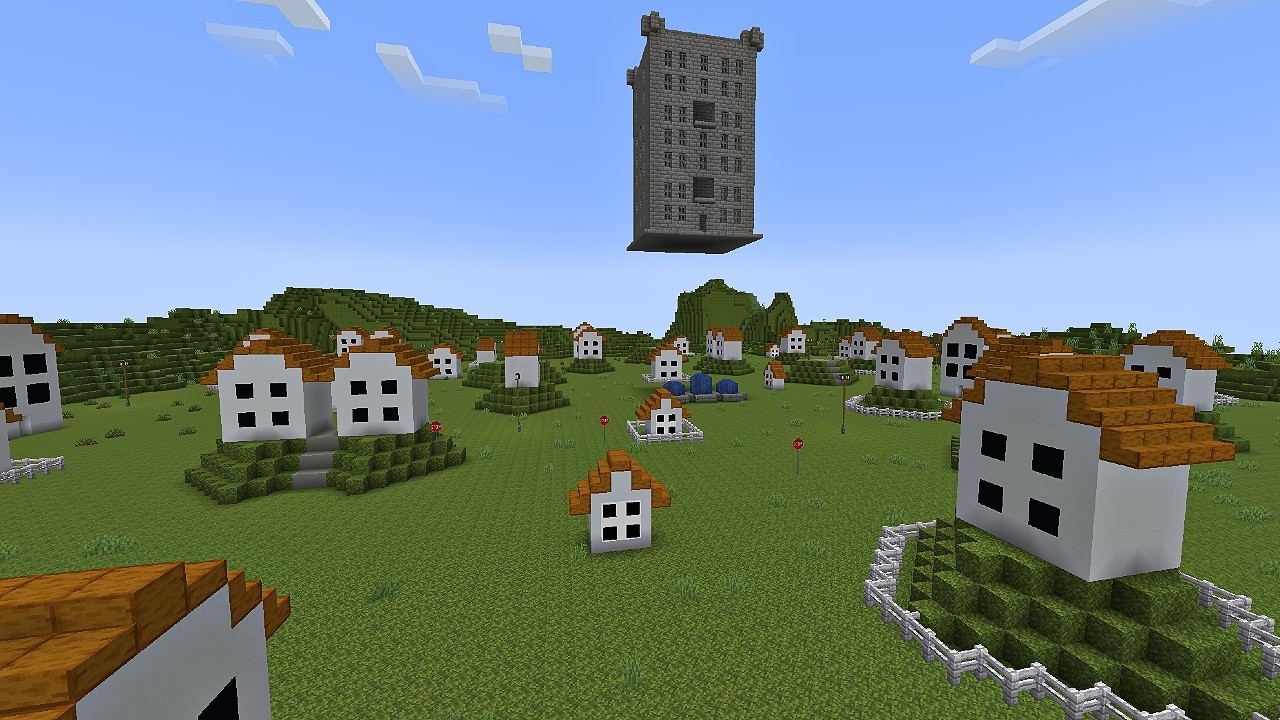 Building The Backrooms In Minecraft Level 94 Eternal Suburbia