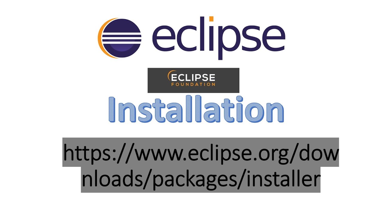 Eclipse Tutorial 01 Installation Youtube