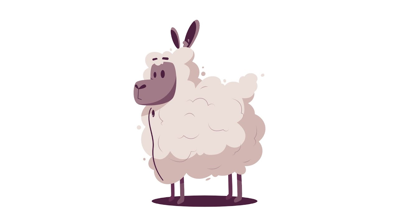 Sheep Vector Illustration In Affinity Designer Youtube