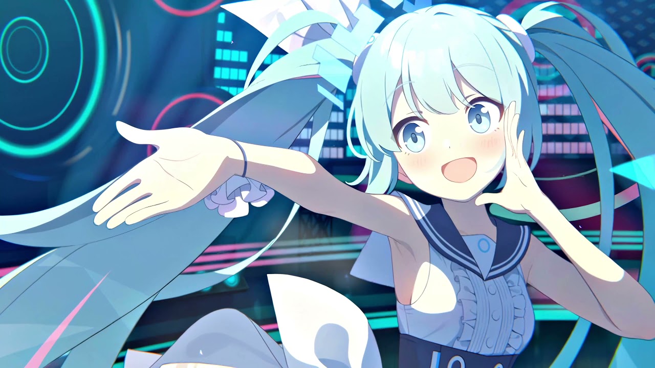 Blue Archive Hatsune Miku Live2d Youtube