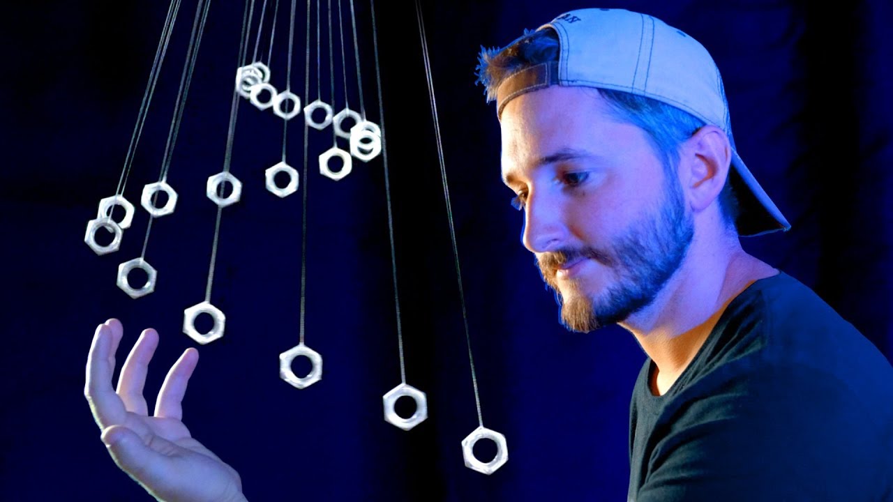 Pendulum Waves Look Even Cooler When They Glow In The Dark