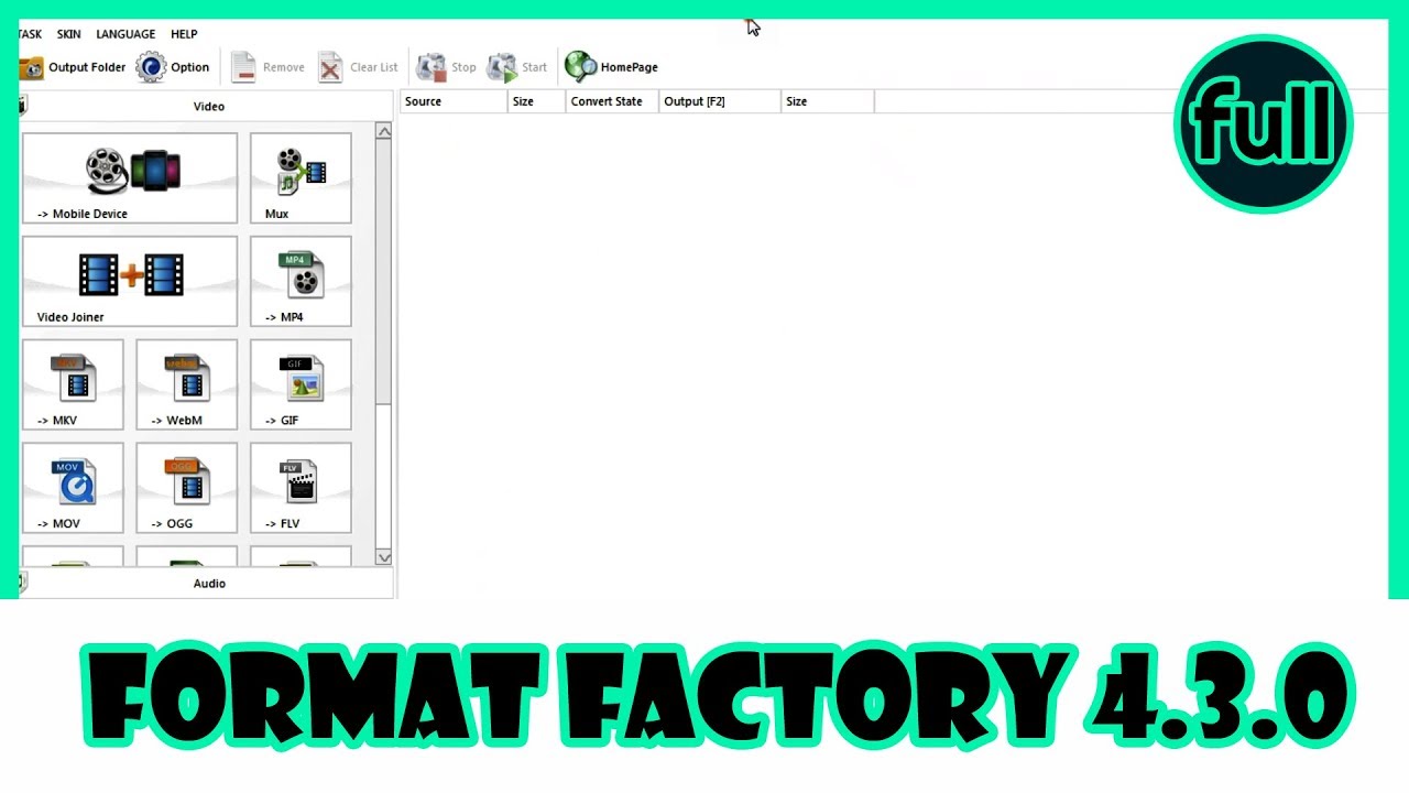 Format Factory 4 3 0 Hж б Ng Dбє N Sб Dб ґng Phбє N Mб ѓm Format Factory Trong