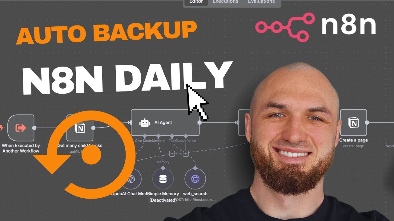 Never Lose Your N8n Workflows Again Automate Daily Backups To Google