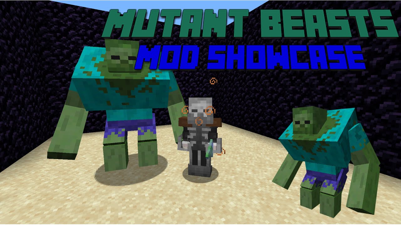 Mutant Zombie Mutant Beasts Mod Showcase Youtube