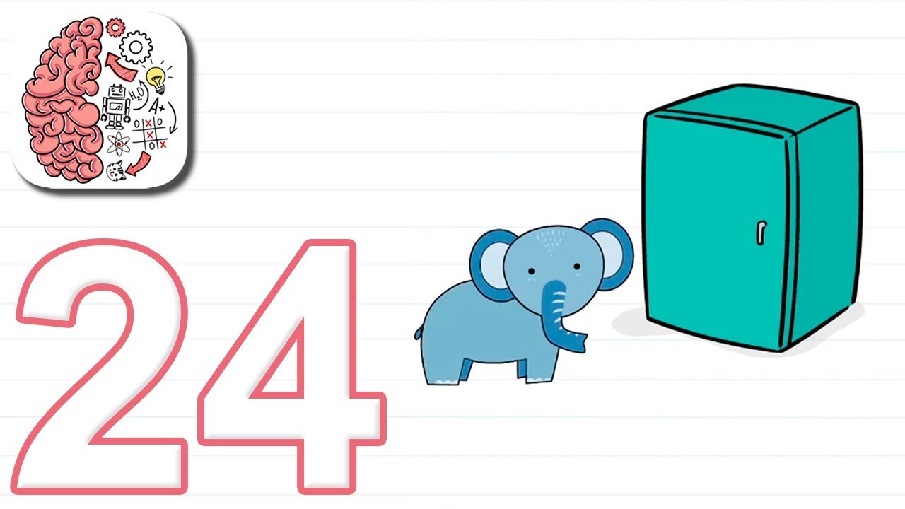 Brain Test Level 24 Walkthrough Youtube