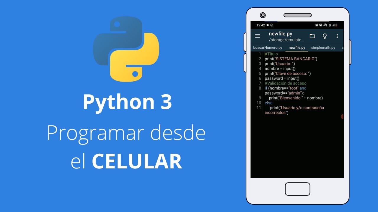 Python 3 En Android Usando Pydroid Youtube