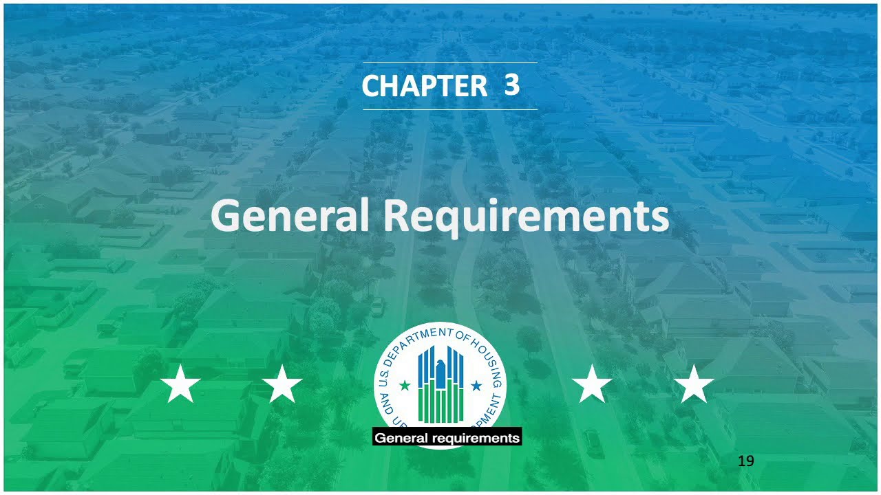 Pha Procurement Training Chapter 3 General Requirements Youtube