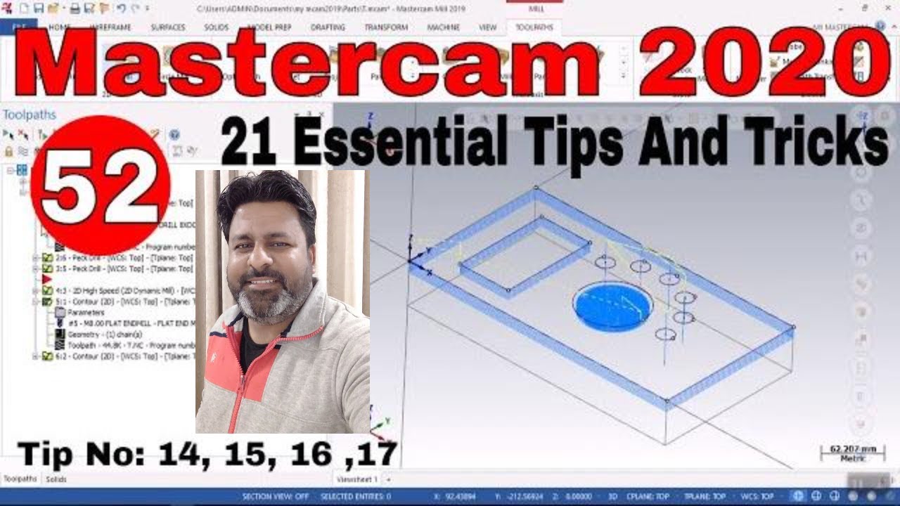 Mastercam Tips And Tricks Mastercam Training Tutorials For Beginners