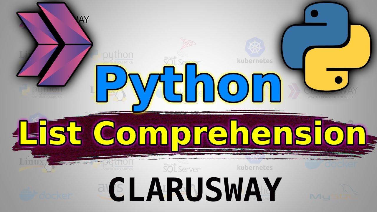 List Comprehension Python Tutorial Learn Python Programming