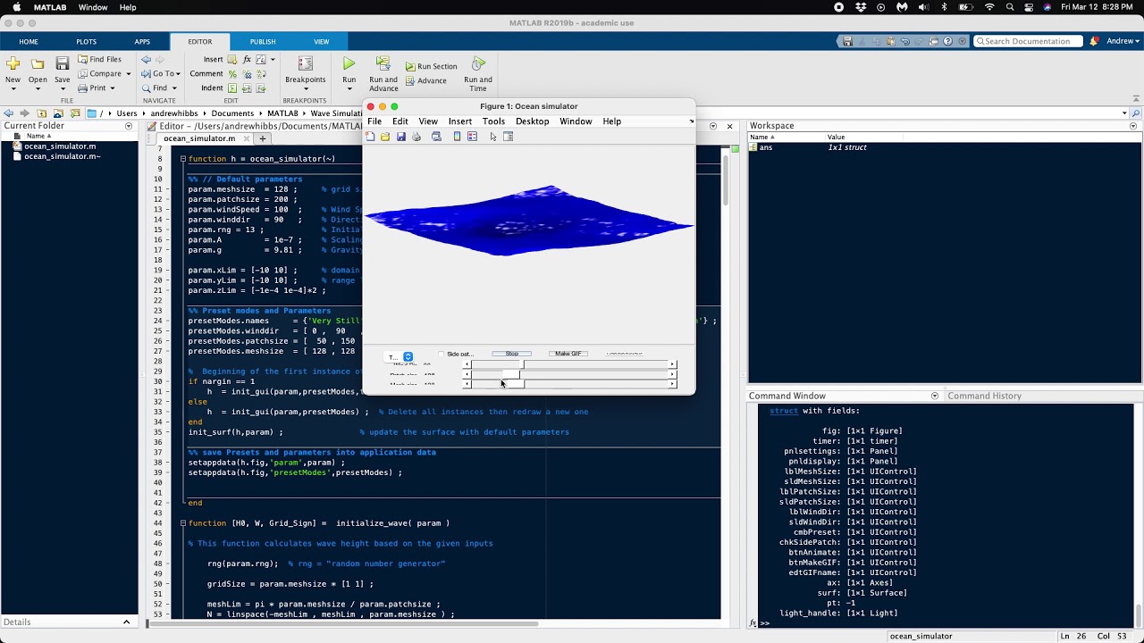 Interactive Wave Simulation Youtube