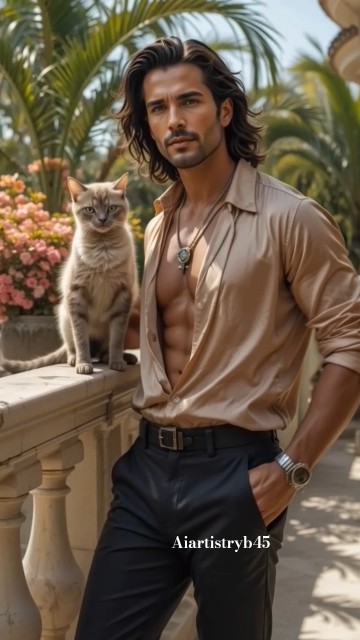 Most Handsome Men And Their Adorable Cats Pt 15 Handsome Men Cat
