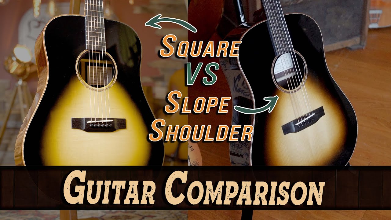 How To Choose The Perfect Guitar Square Or Slope Shoulder Youtube