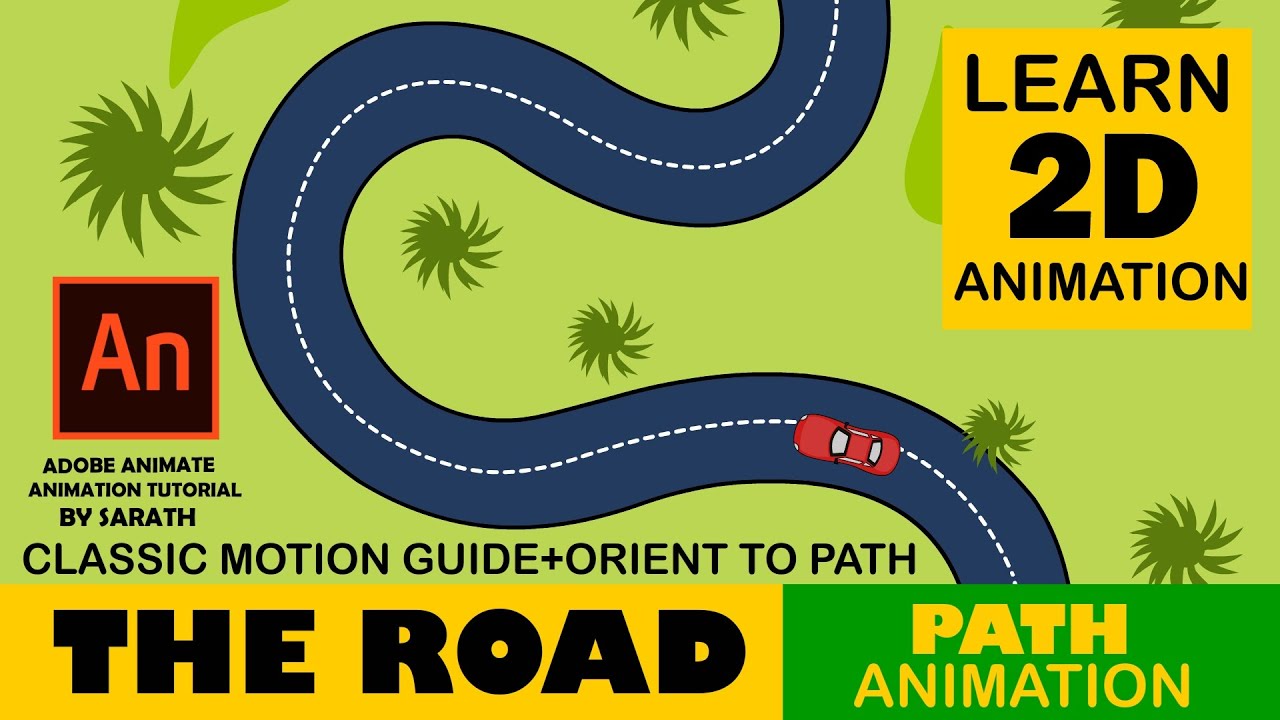 Path Animation Motion Guide How To Create Orient To Path Adobe Animate