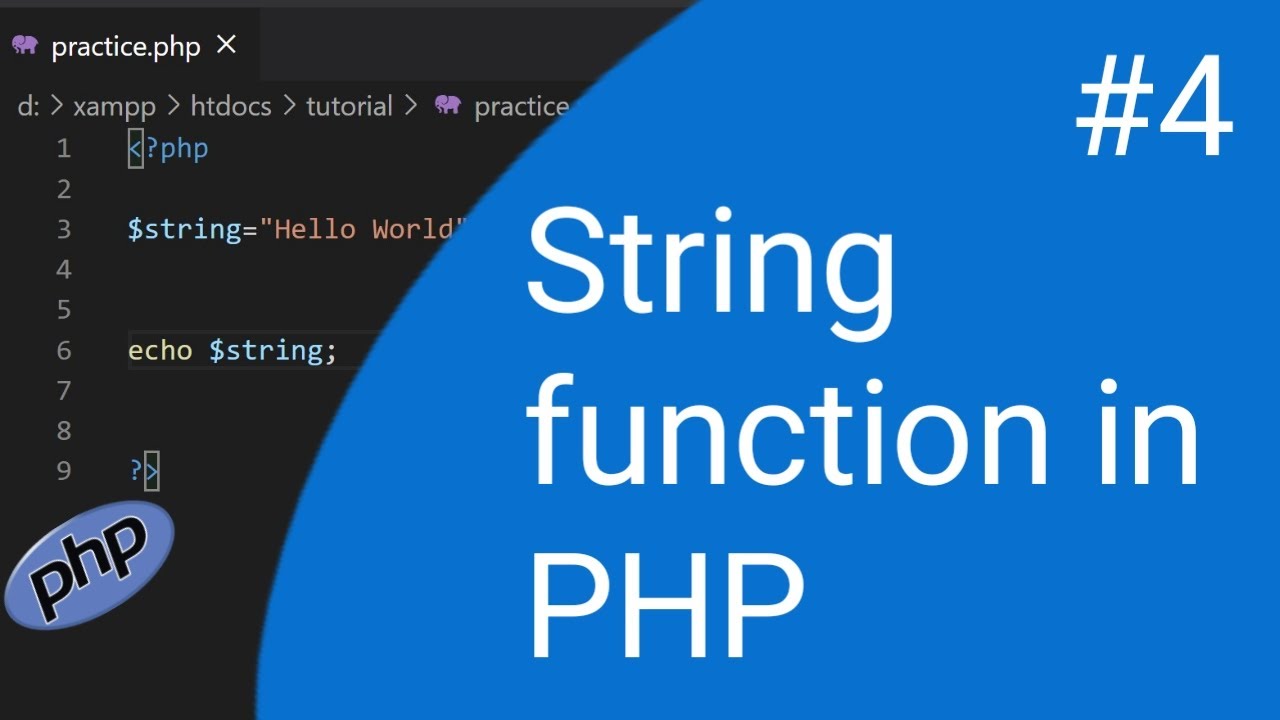 Php String Functions Part 4 Youtube