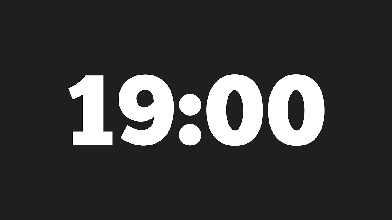19 Minute Timer Youtube