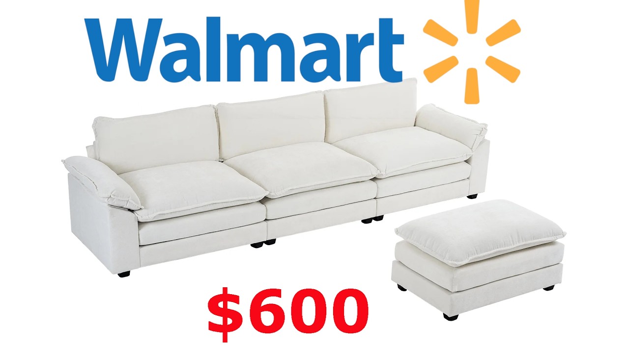 Building Out A 600 Modular Couch From Wal Mart Youtube