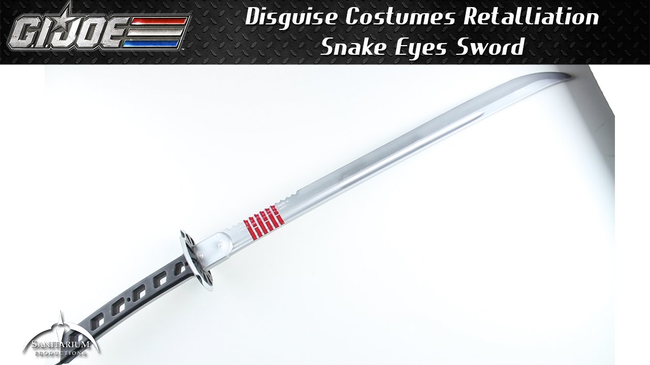 Snake Eyes Gi Joe Retaliation Sword