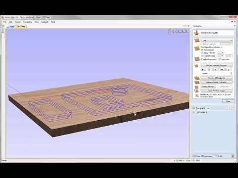 G09 Profile Toolpath Youtube