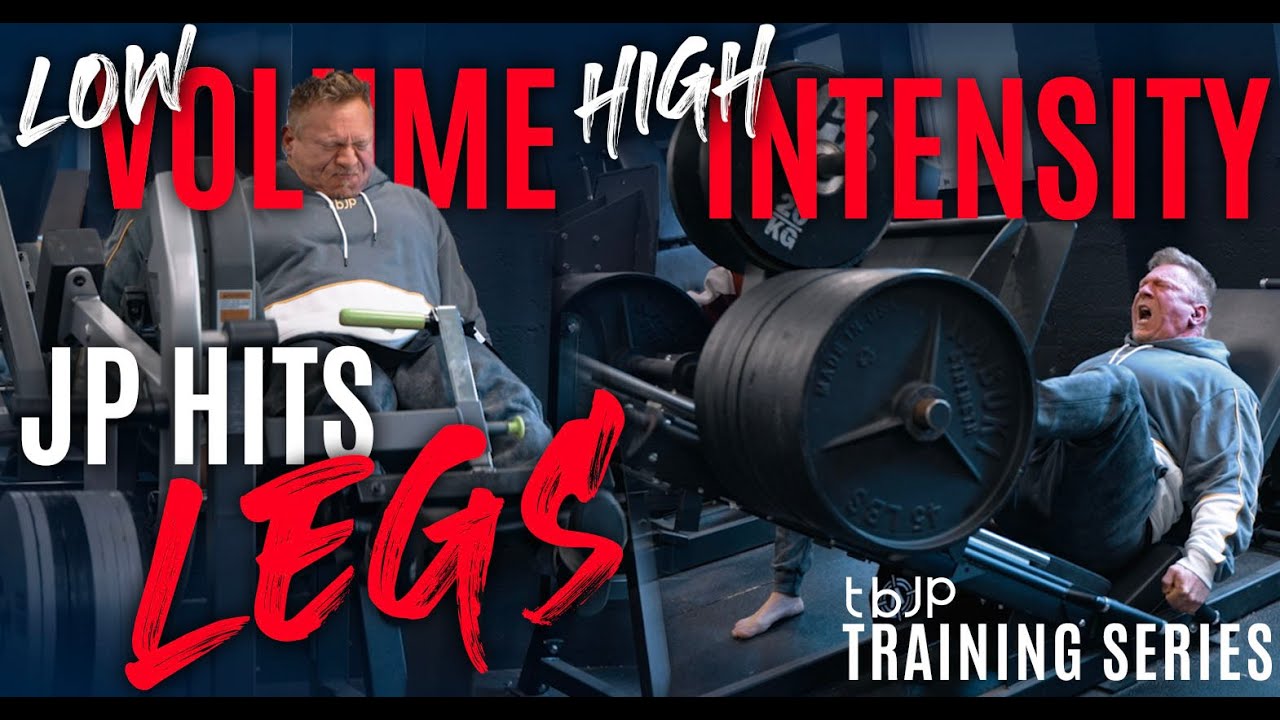 Tbjp Training Series Ep 02 Jp Hits Legs Low Volume High Intensity