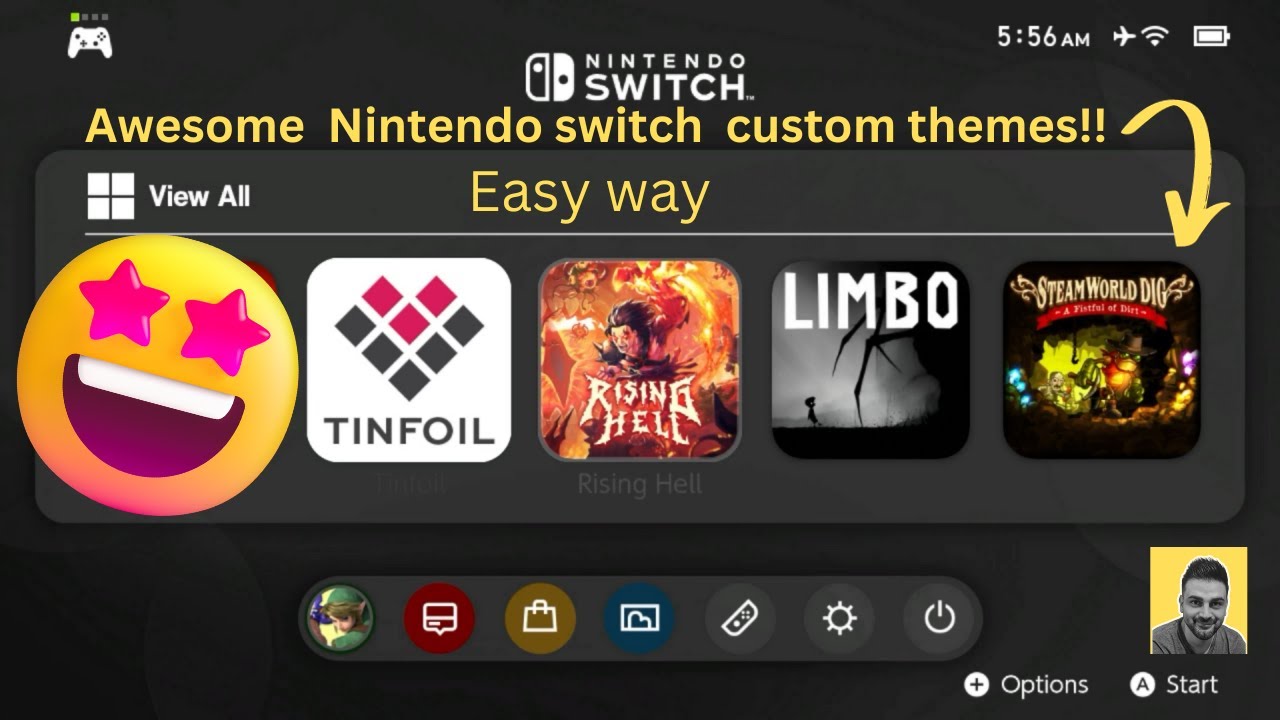 How To Install Custom Theme In Nintendo Switch Easy Way Youtube