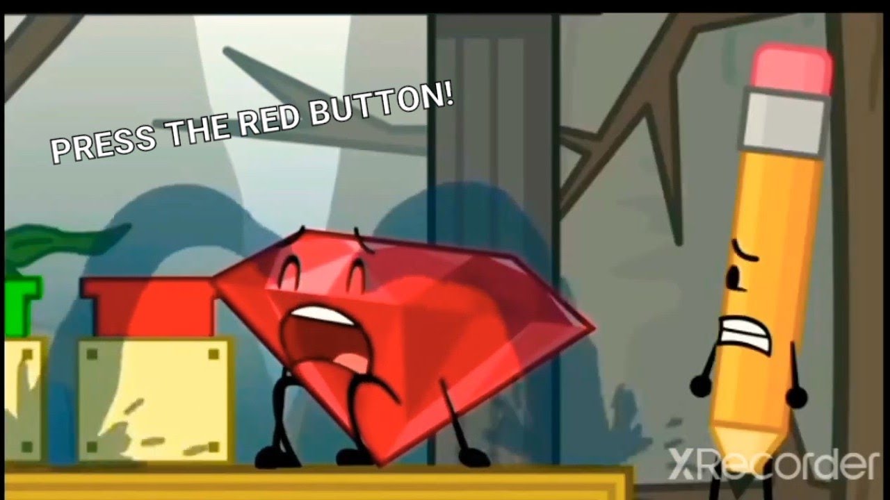 Press The Red Button Bfdia5c Bfdi Youtube