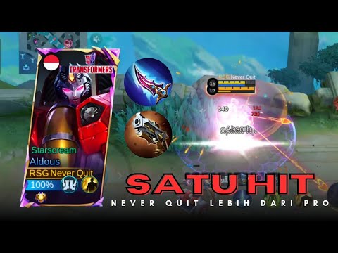 Aldous Satu Hit Never Quit Official Youtube
