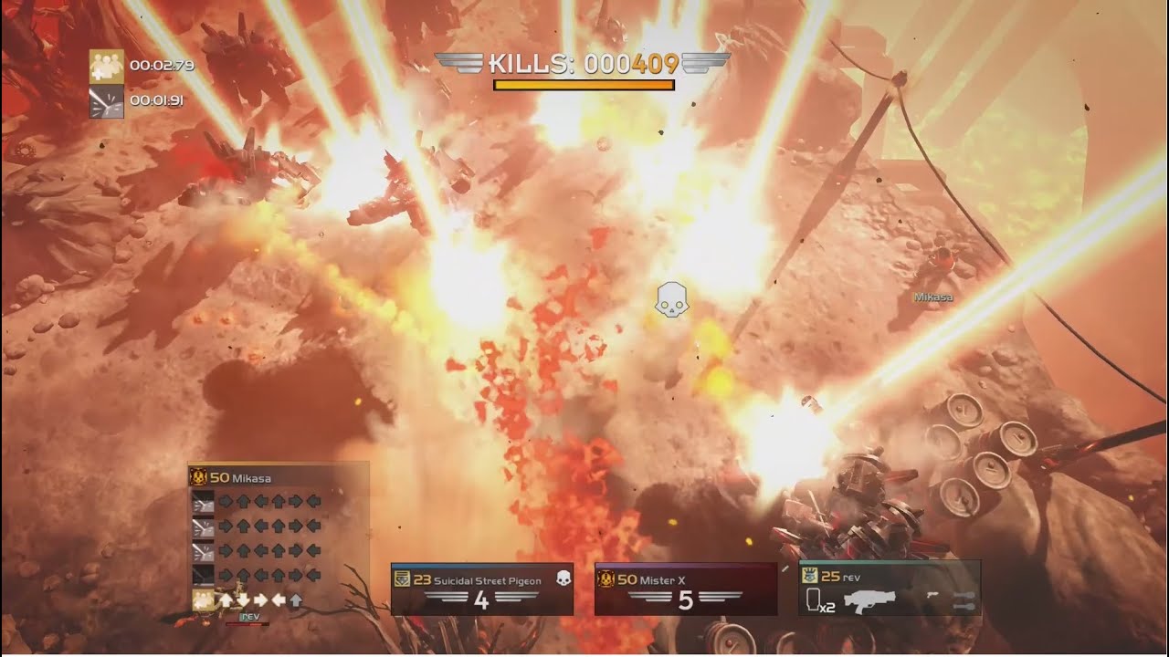 Helldivers 2 Orbital Strike