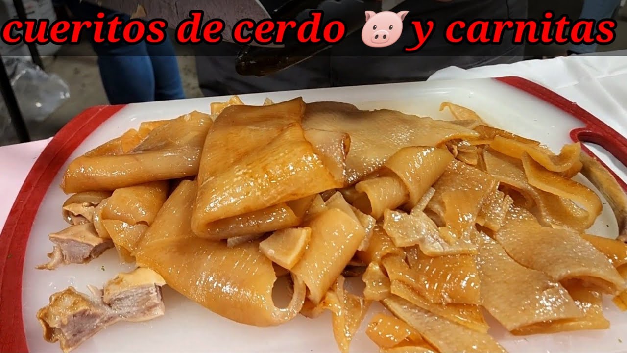 Las Mejores Carnitas De Puerco Buche Pata Cuero Costilla Todo Muy