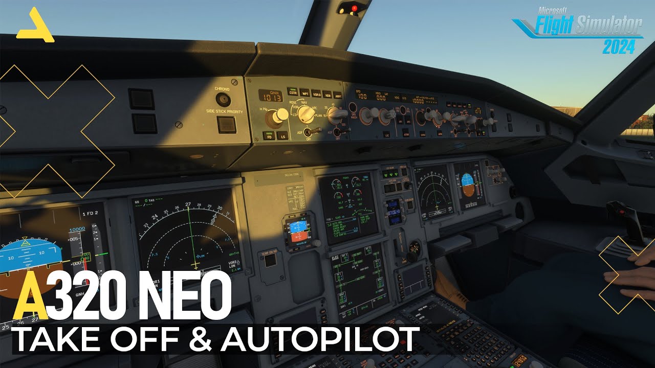 Take Off And Autopilot Tutorial Of Inibuilds A320 Neo In Msfs 2024 A