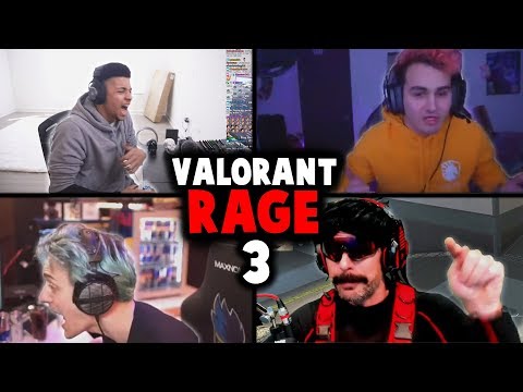 Video Ultimate Valorant Rage Compilation 3 Best Streamers Videos