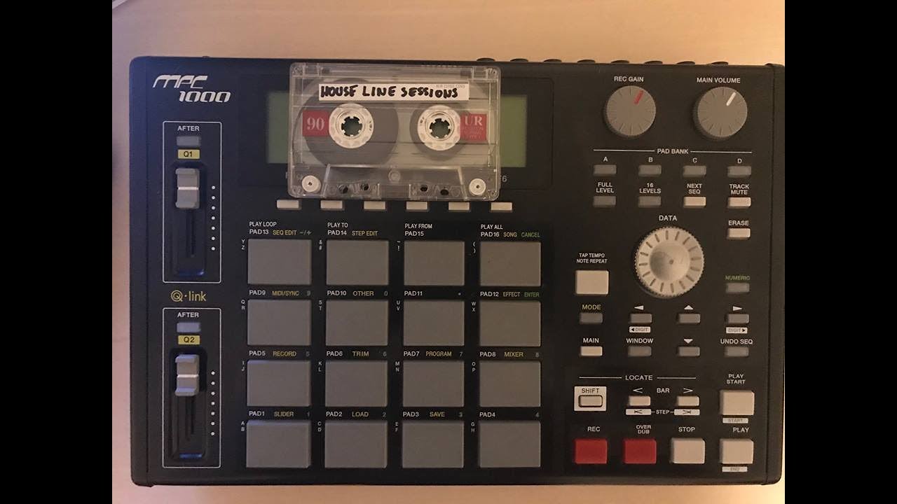 Akai Mpc 1000 House Test 2 Youtube